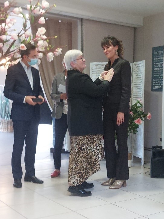 La cérémonie de la remise des médailles - Association Monsieur Vincent